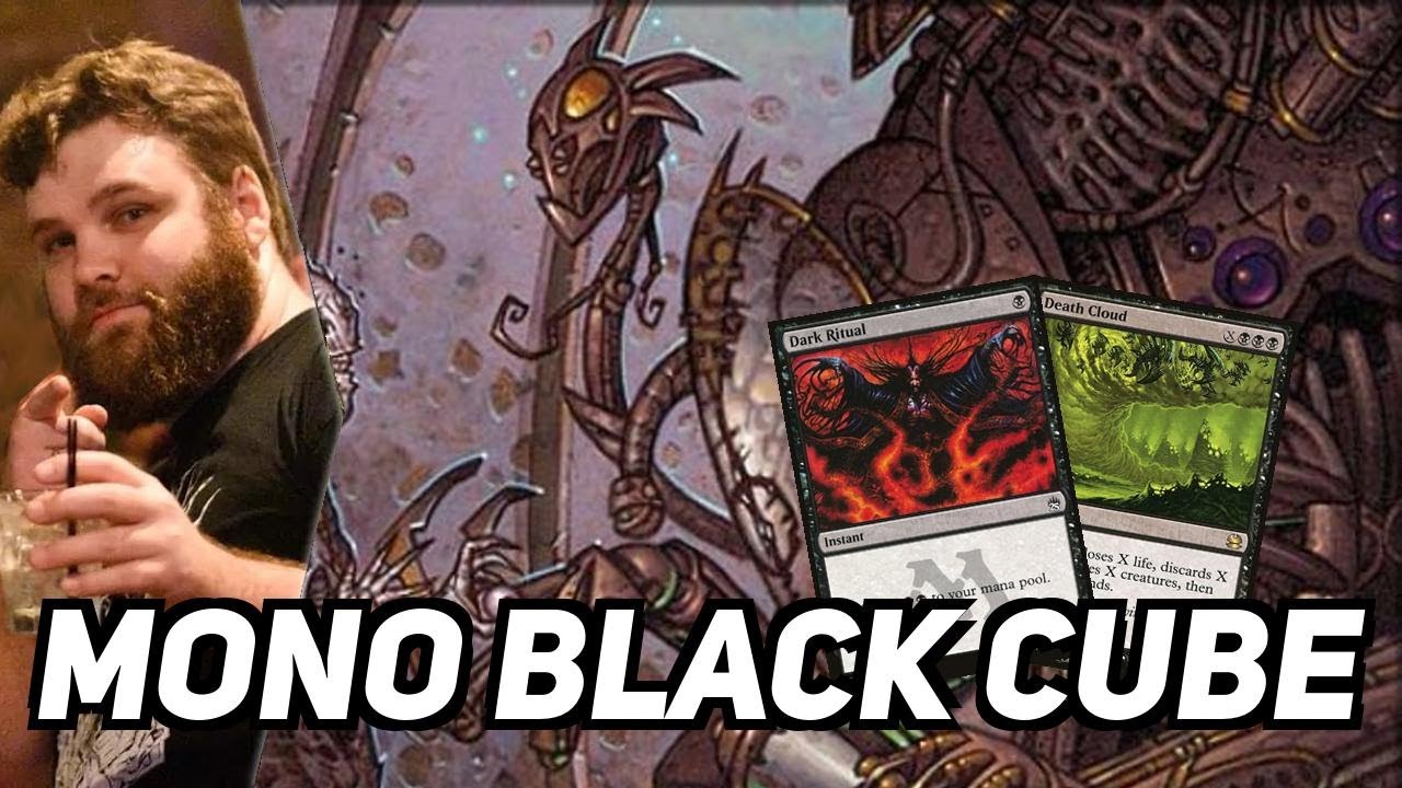 Magic, But There's Only 1 Color | Mono Black Cube | MTGO - YouTube