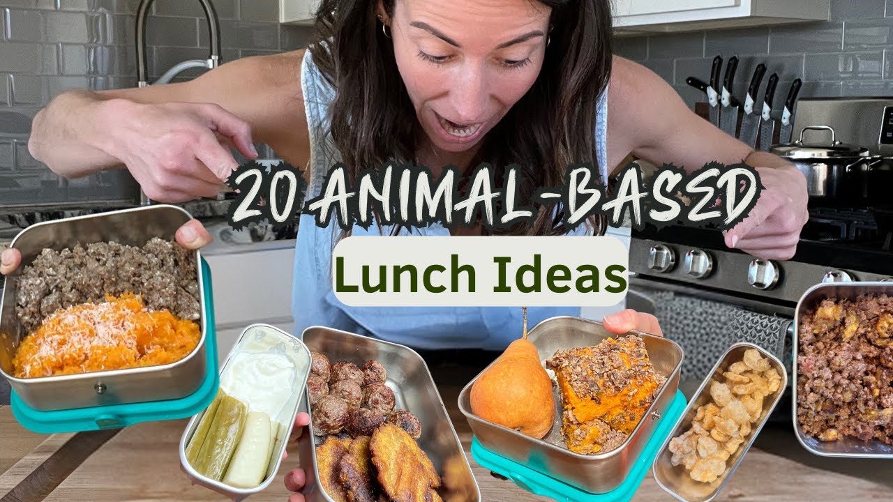 20 Protein-Packed Animal-Based Lunch Ideas for a Balanced Diet! - YouTube