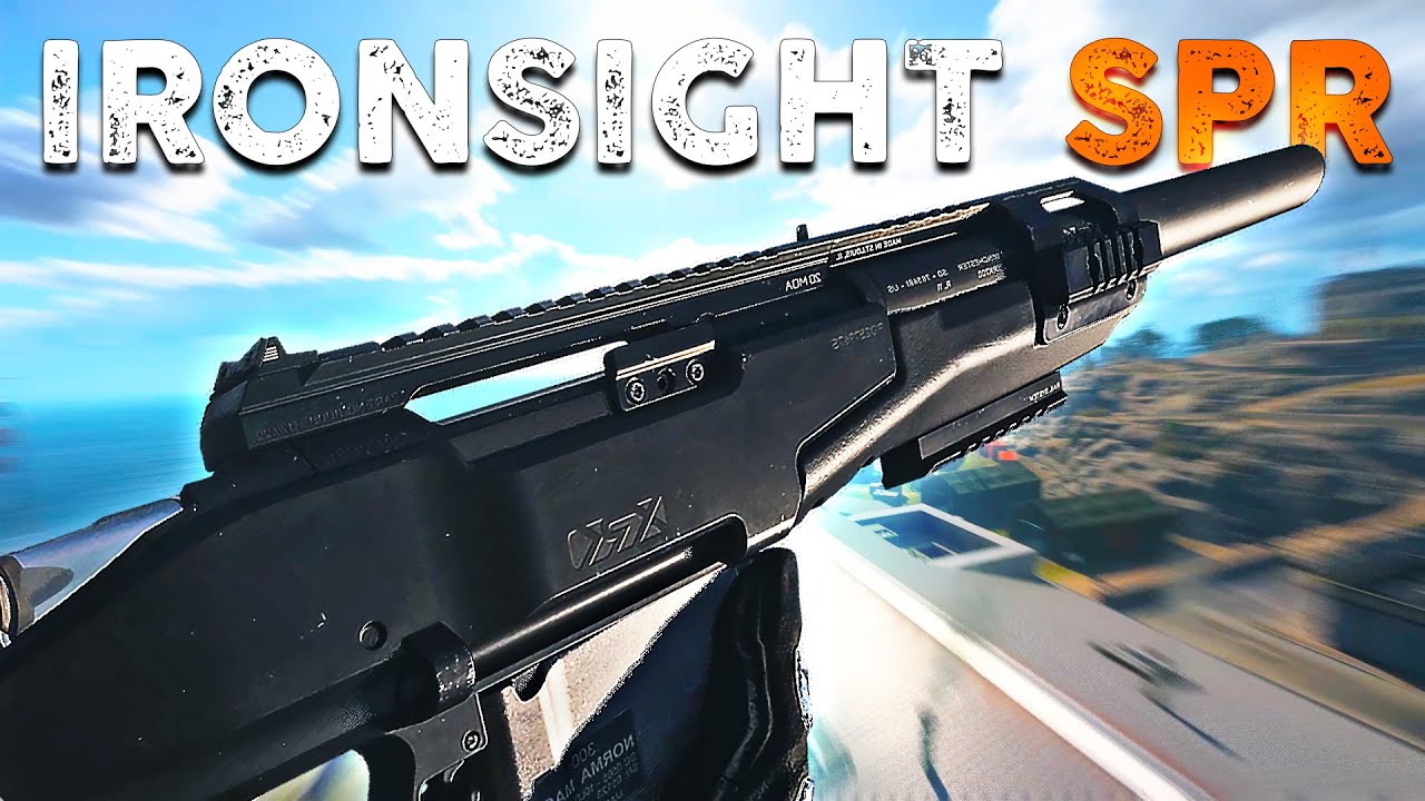 the IRON SIGHT SPR-208 CLASS is Like HITSCAN! - Season 5 Warzone - YouTube