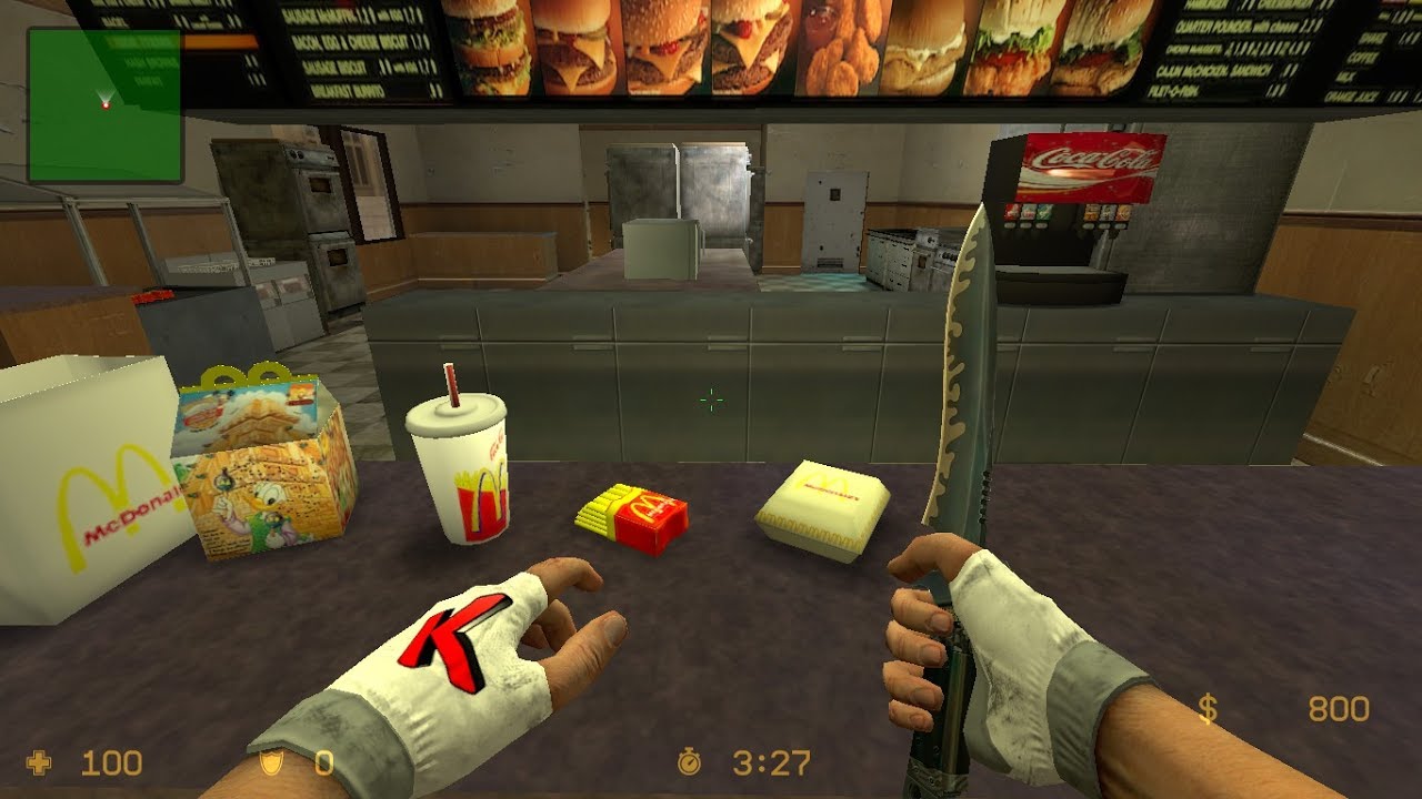 Counter Strike Source Gameplay McDonald's cpl Strike - YouTube