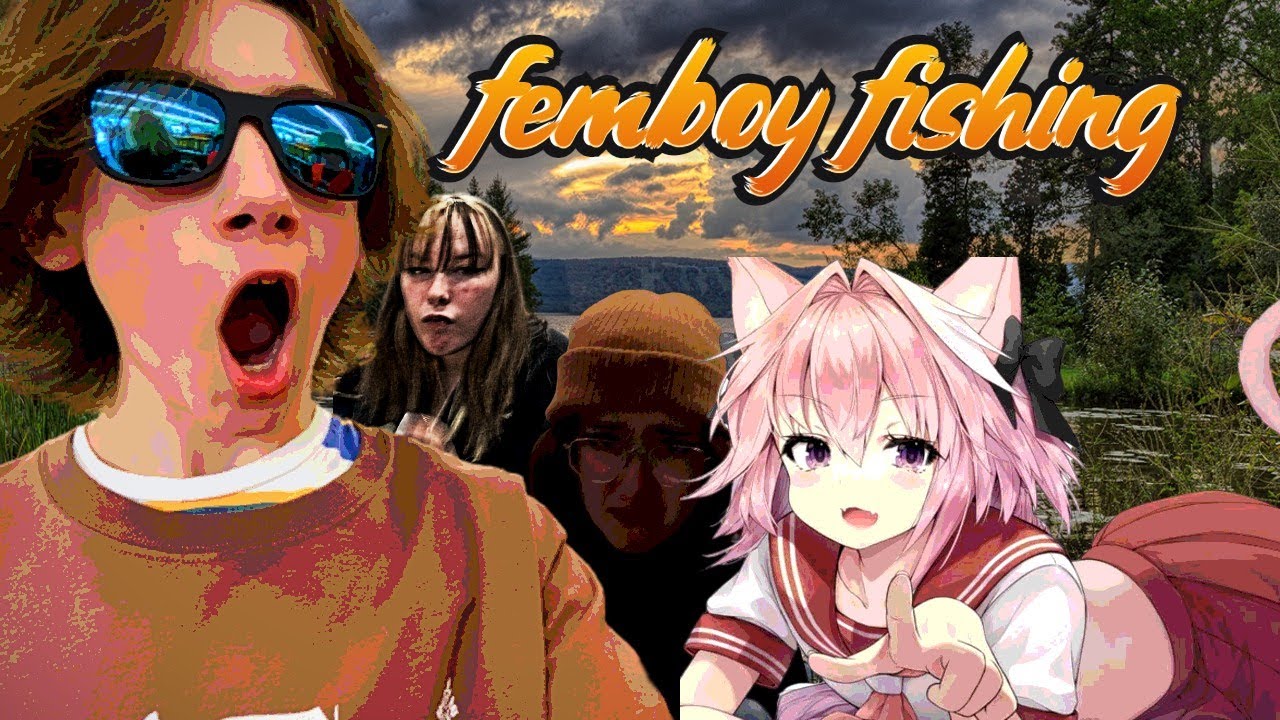 femboy fishing - YouTube