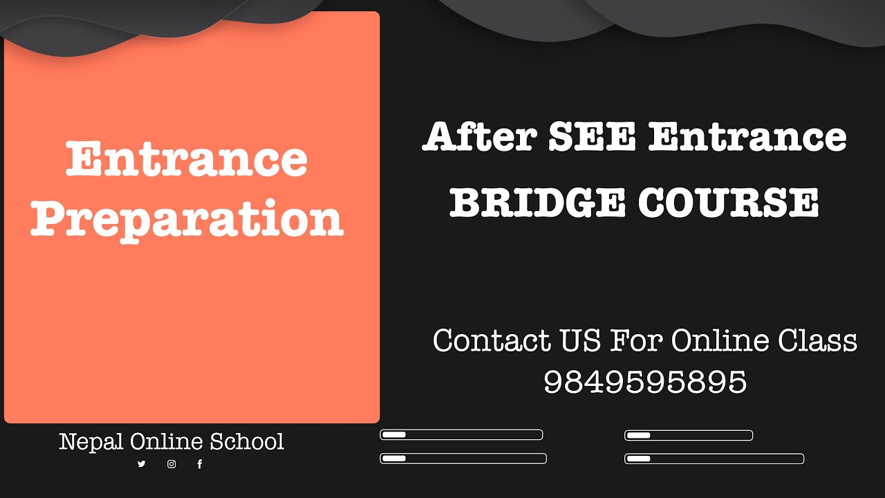 Chemistry | Bridge Course | After SEE Preparation - YouTube