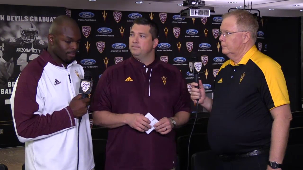 Offensive Line Coach Josh Henson talks about TE Mark Walton - YouTube