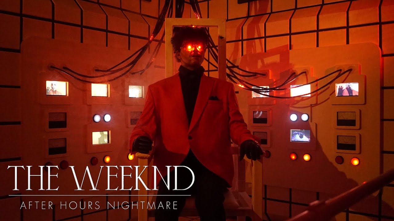 The Weeknd After Hours Nightmare Walkthrough HHN Hollywood 2022 - YouTube