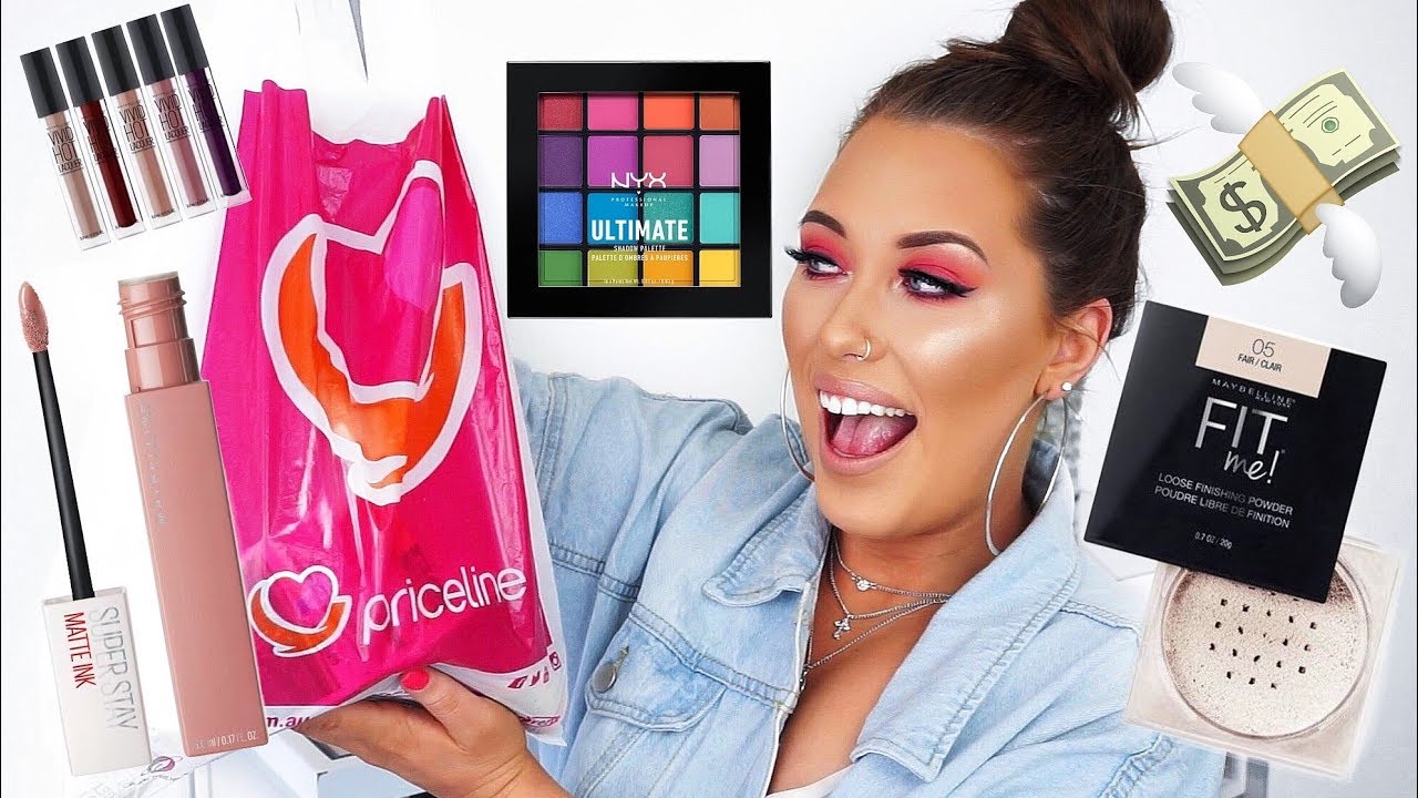 PRICELINE/DRUGSTORE MAKEUP HAUL - YouTube