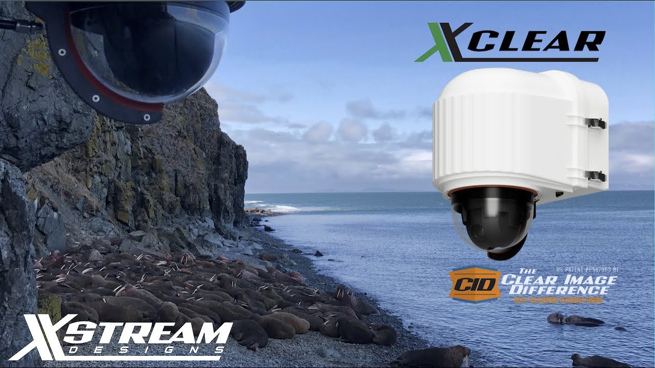 X|Clear Self Washing Camera Enclosure - Installed on Round Island ...