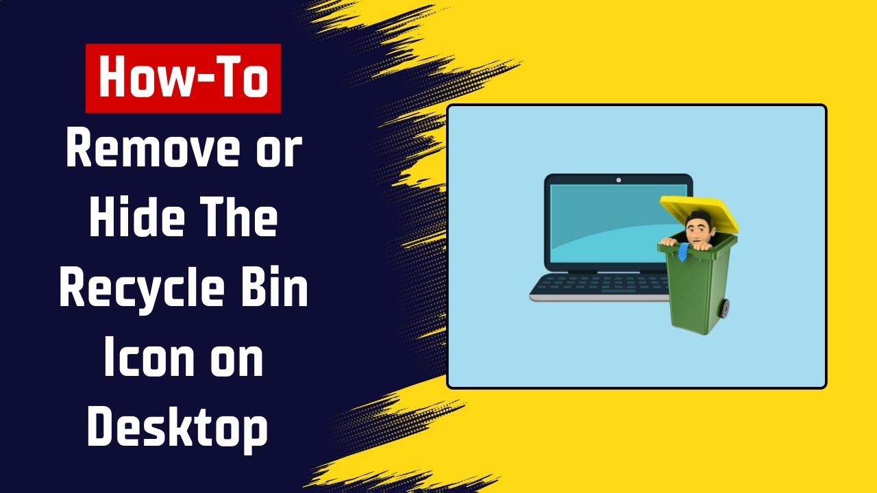 How To Remove or Hide The Recycle Bin Icon on Desktop in Windows 11 - YouTube