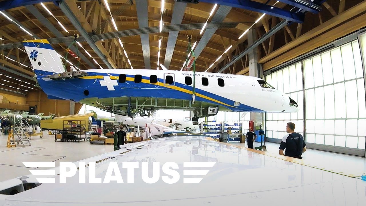 Aviation video: PC-24 - The First Swedish Air Ambulance Super Versatile ...