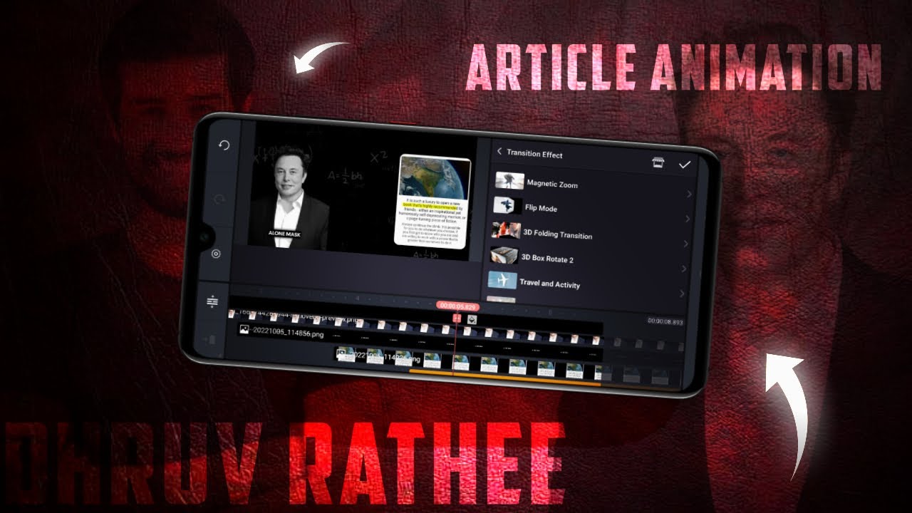 🔥How to Video Editing in Dhruv Rathee / Edit Like Dhruv Rathee ...