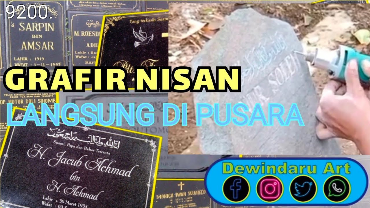 9200. GRAFIR NISAN LANGSUNG DI PUSARA - YouTube