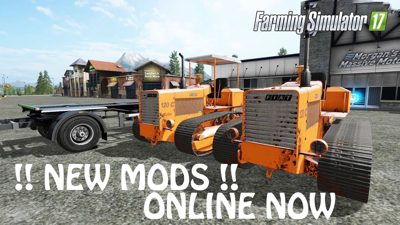 NEW MODS in Farming Simulator 2017 | WE HAVE A BRAND NEW TRACTOR | PS4 ...