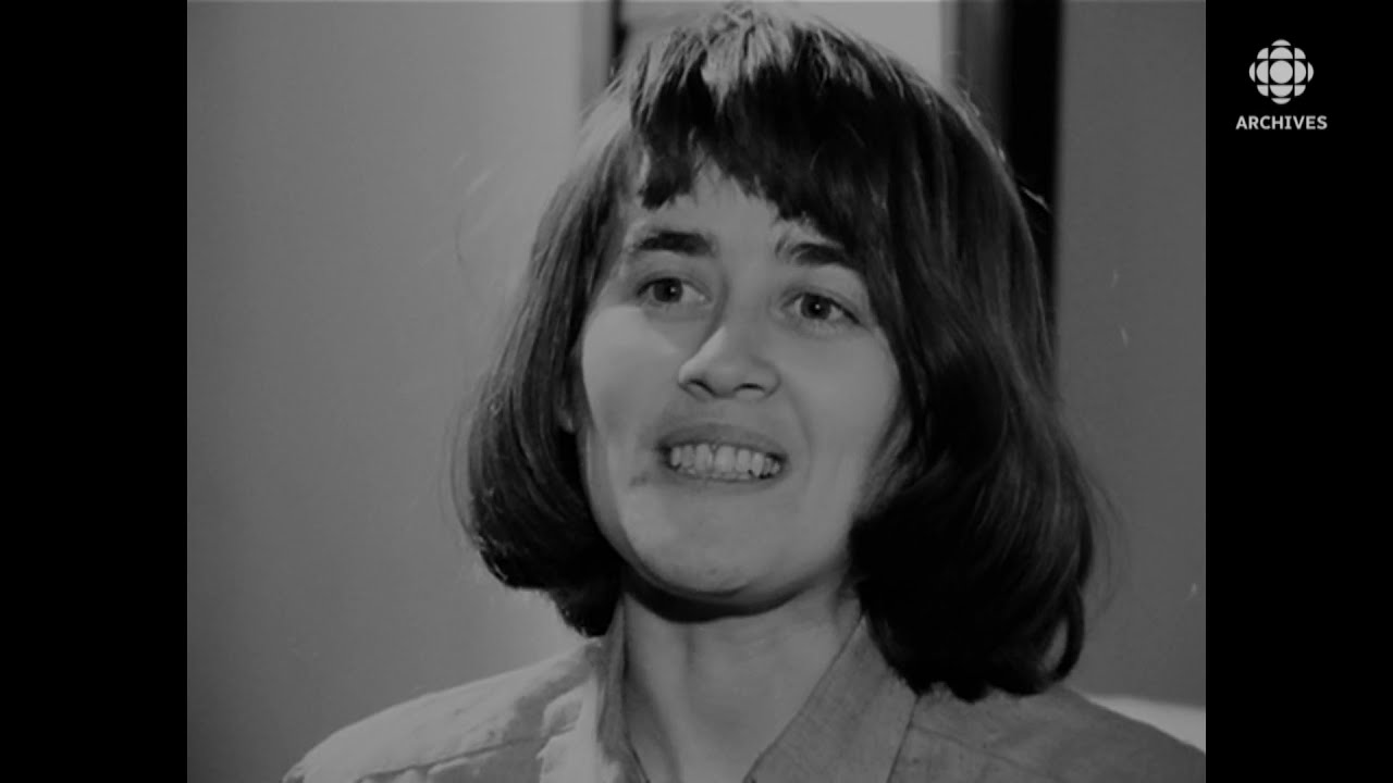 Entrevue en 1966 avec Marie-Claire Blais, jeune écrivaine québécoise ...