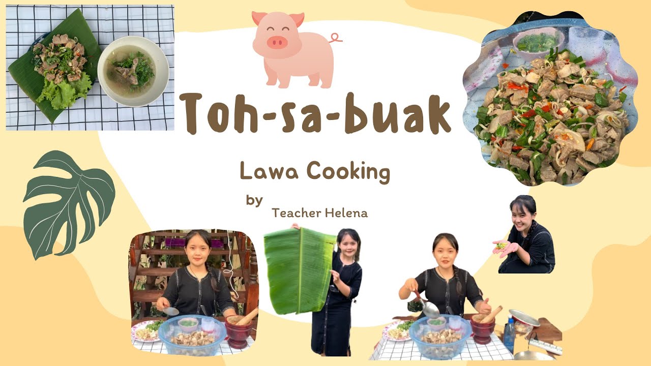 Lawa Local food อาหารละว้า โต๊ะสเบื๊อก - YouTube
