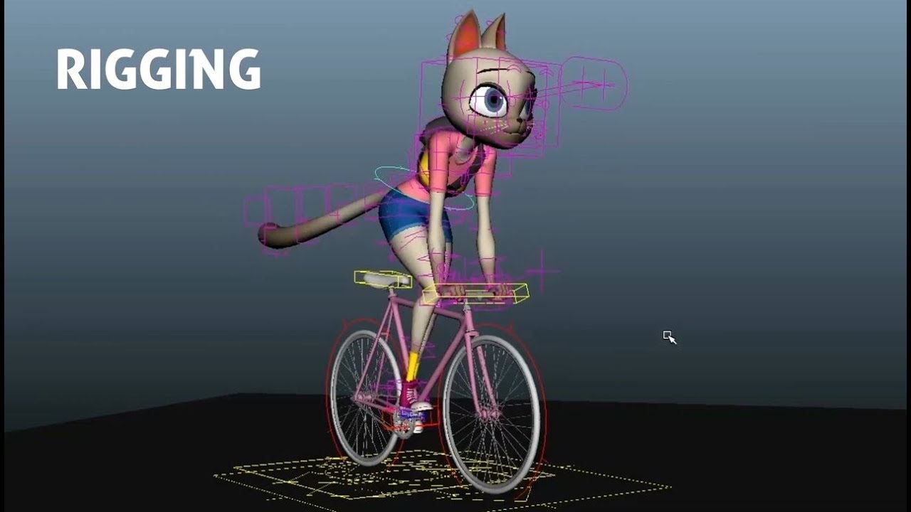Life Cycling Animation CGI Breakdown - YouTube