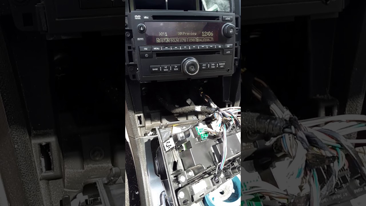 2007 Acadia radio problems. - YouTube
