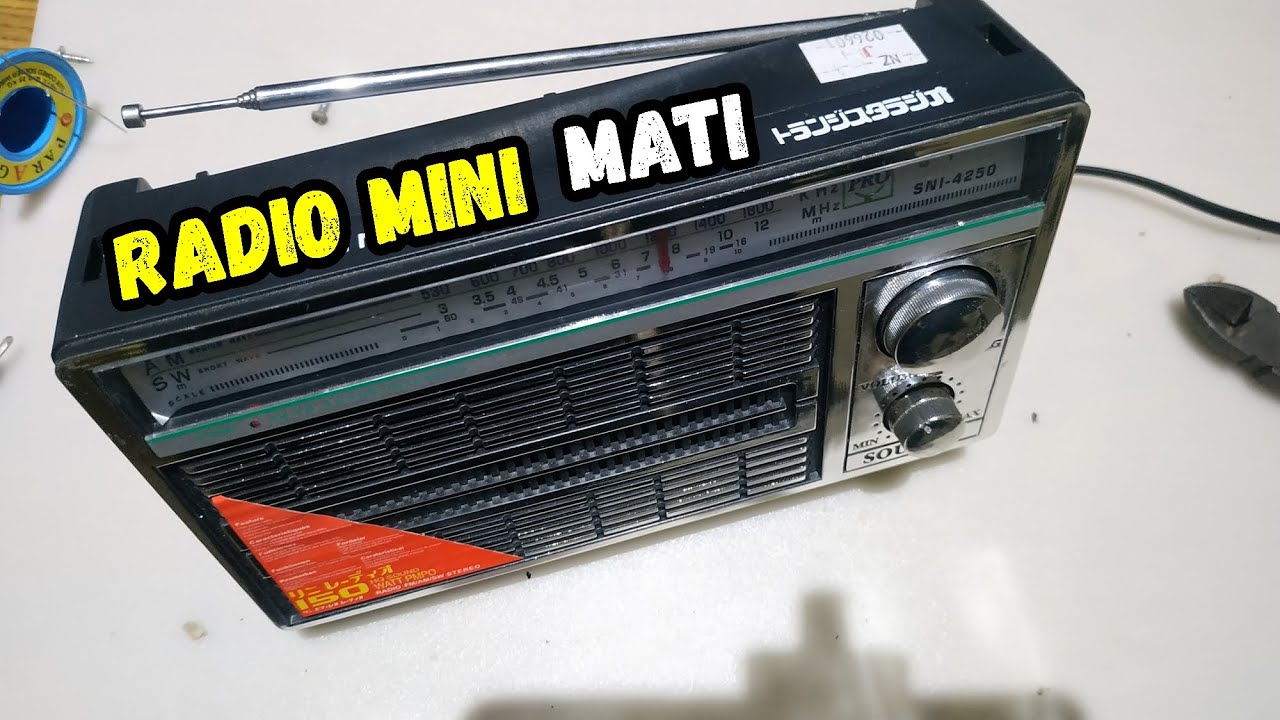 Radio Mini Mati Total Cara Perbaiki - YouTube