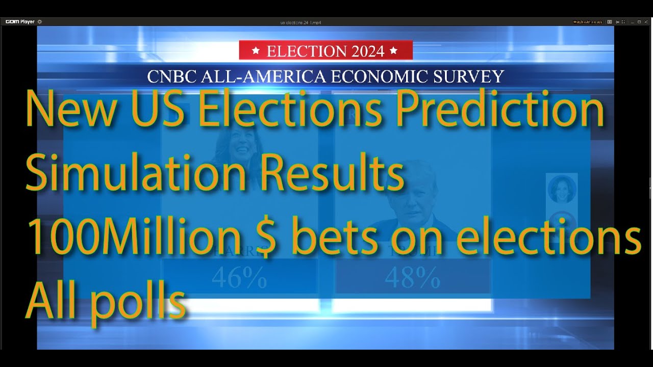 All Latest Polls US Elections Trump vs Harris New Prediction Model 100 ...