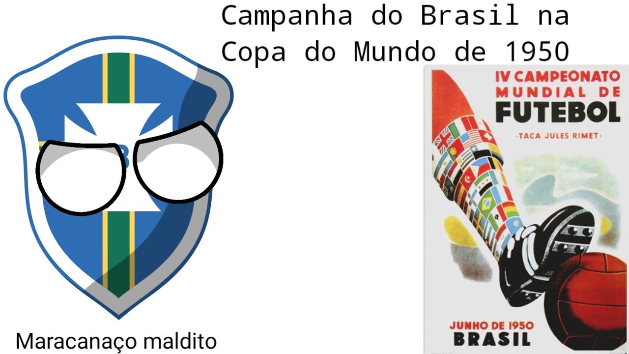 Campanha do Brasil na Copa do Mundo de 1950 - YouTube