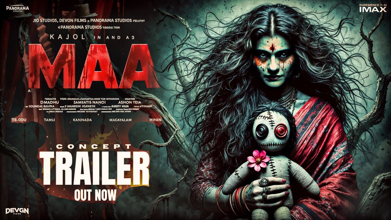 MAA – The Curse of a Mother | Conceptual Horror Trailer | Kajol ...