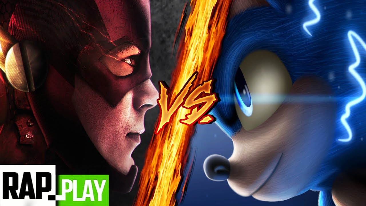 FLASH VS SONIC || EPIC RAP || [REMASTERED] - YouTube