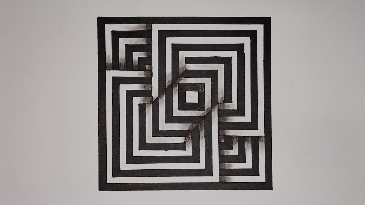 Anamorphic illusion, OP Art Ideas, Optical illusion, 3D art, obstacle ...