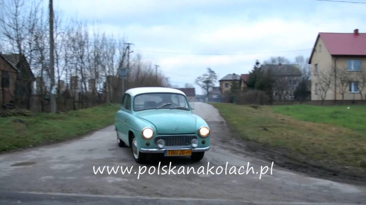 FSO Syrena 103 - jazda próbna - YouTube