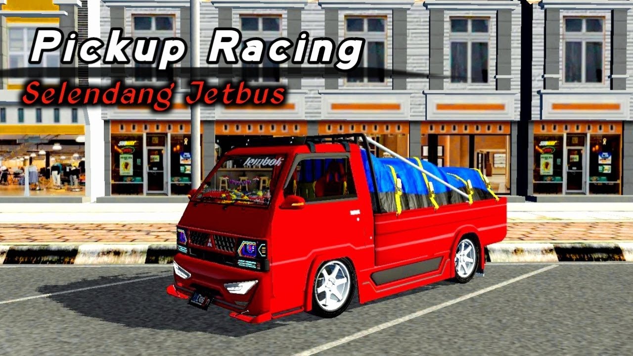 PICKUP L300 RACING BEMPER SELENDANG JET BUS - YouTube
