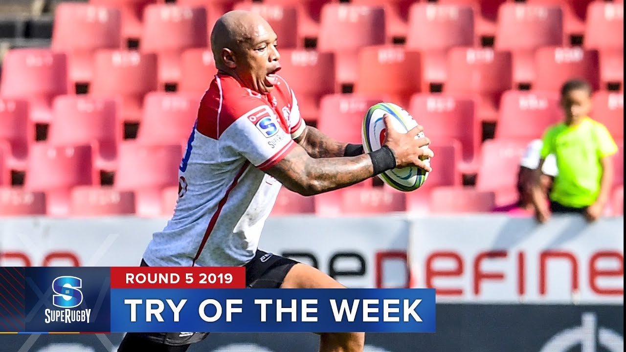 TRY OF THE WEEK | Super Rugby 2019 Rd 5 - YouTube