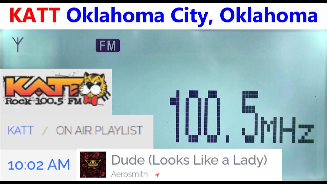 100.5 KATT - Oklahoma City, Oklahoma captada en Zapopan (oeste), México ...
