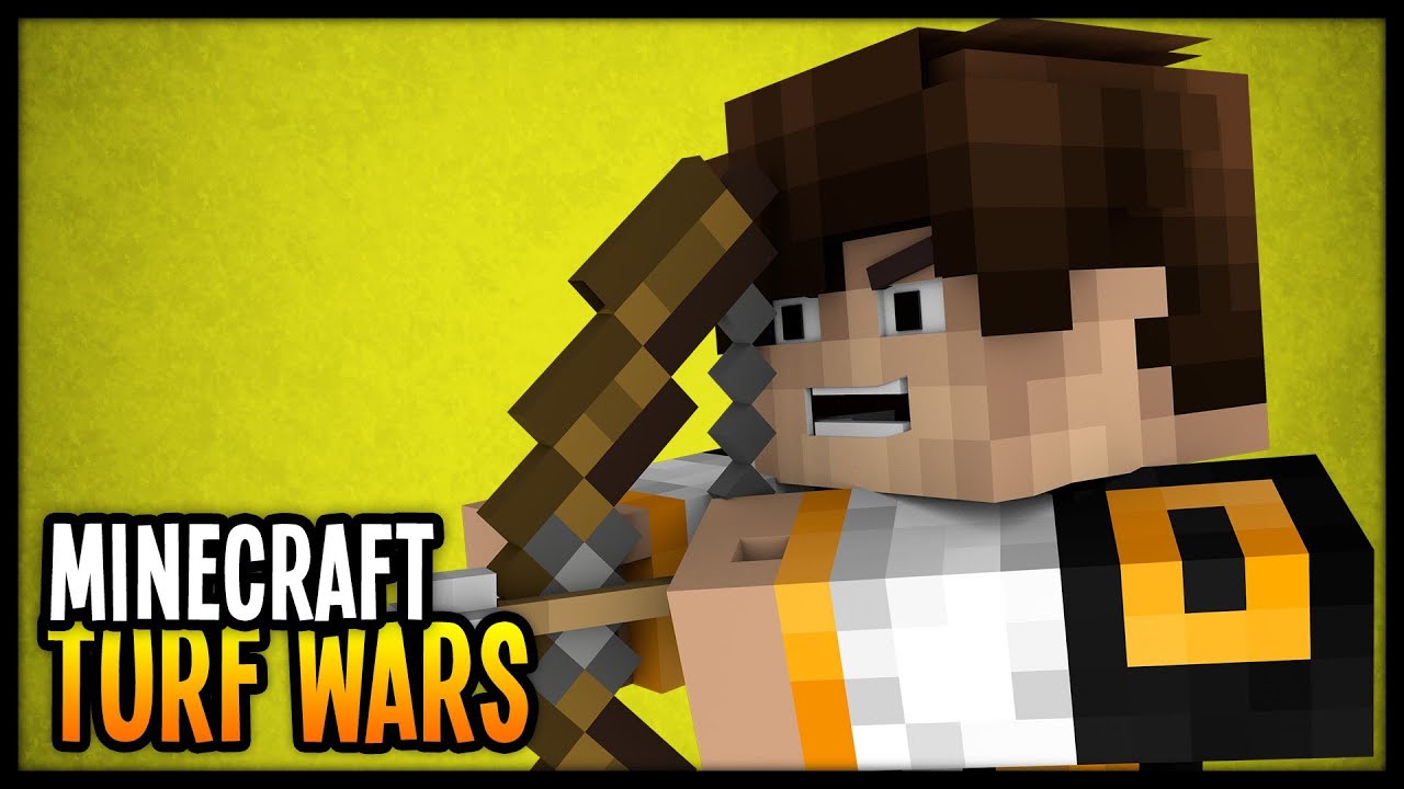 Minecraft Turf Wars #1 - Mam shadery bez shaderów - YouTube