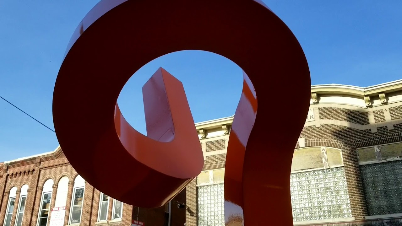 A walk downtown Decatur indiana: statue tour. - YouTube