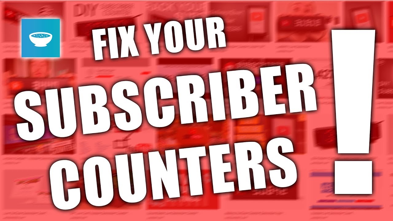 Fix your subscriber counters - Introducing YouTube Sight - YouTube