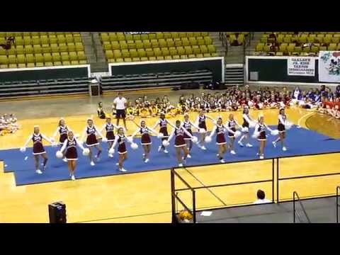CHS Fight Song at UCA Cheer Camp 2014 - Central High Varsity