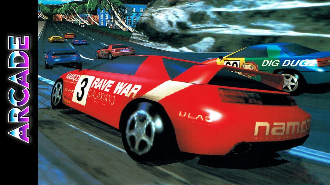 Ridge Racer (Arcade) Playthrough - YouTube
