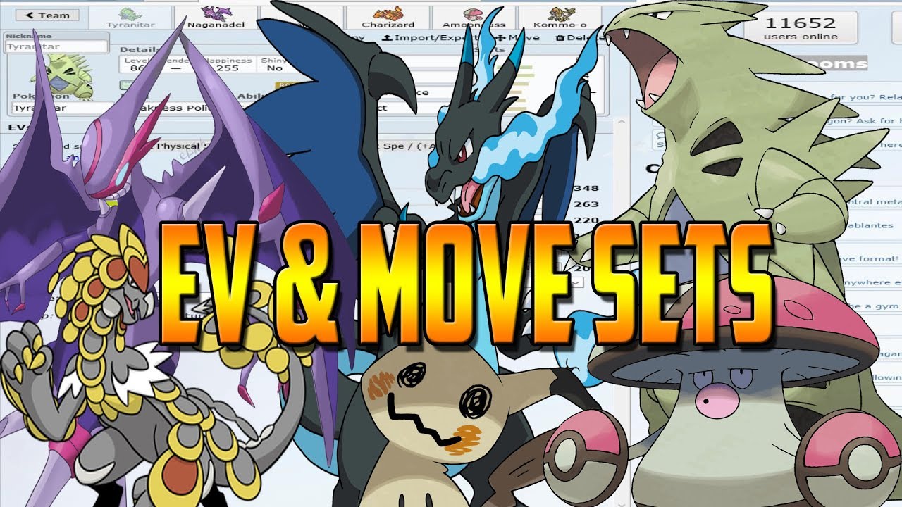 Pokemon Ultra Sun & Ultra Moon VGC 2018: Mimikyu Psych Up Team EV ...
