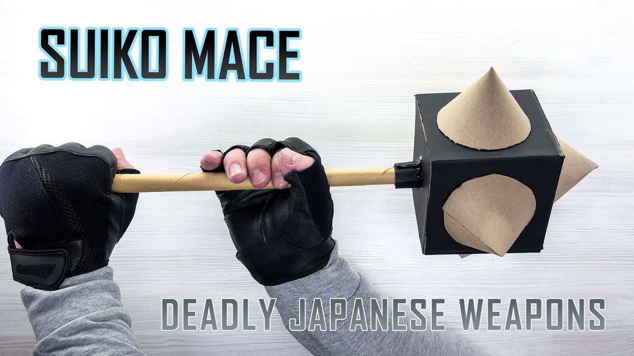 DIY Suiko Mace - Simple Paper and Cardboard Craft for Gaming and ...