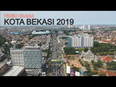 Video Udara Kota Bekasi 2019, Kota Indah di Jawa Barat Penyangga ...