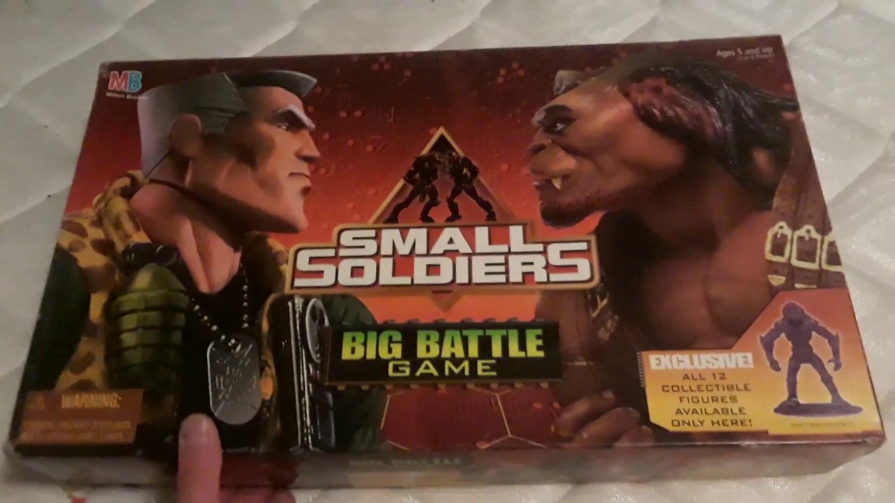 Small soldiers big battle game by Milton Bradley based of the movie ...