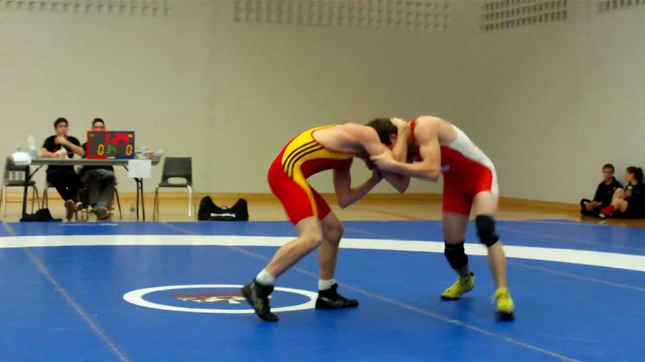 2012 Brock Open: 54 kg Adam Cowan vs. Scott Young - YouTube