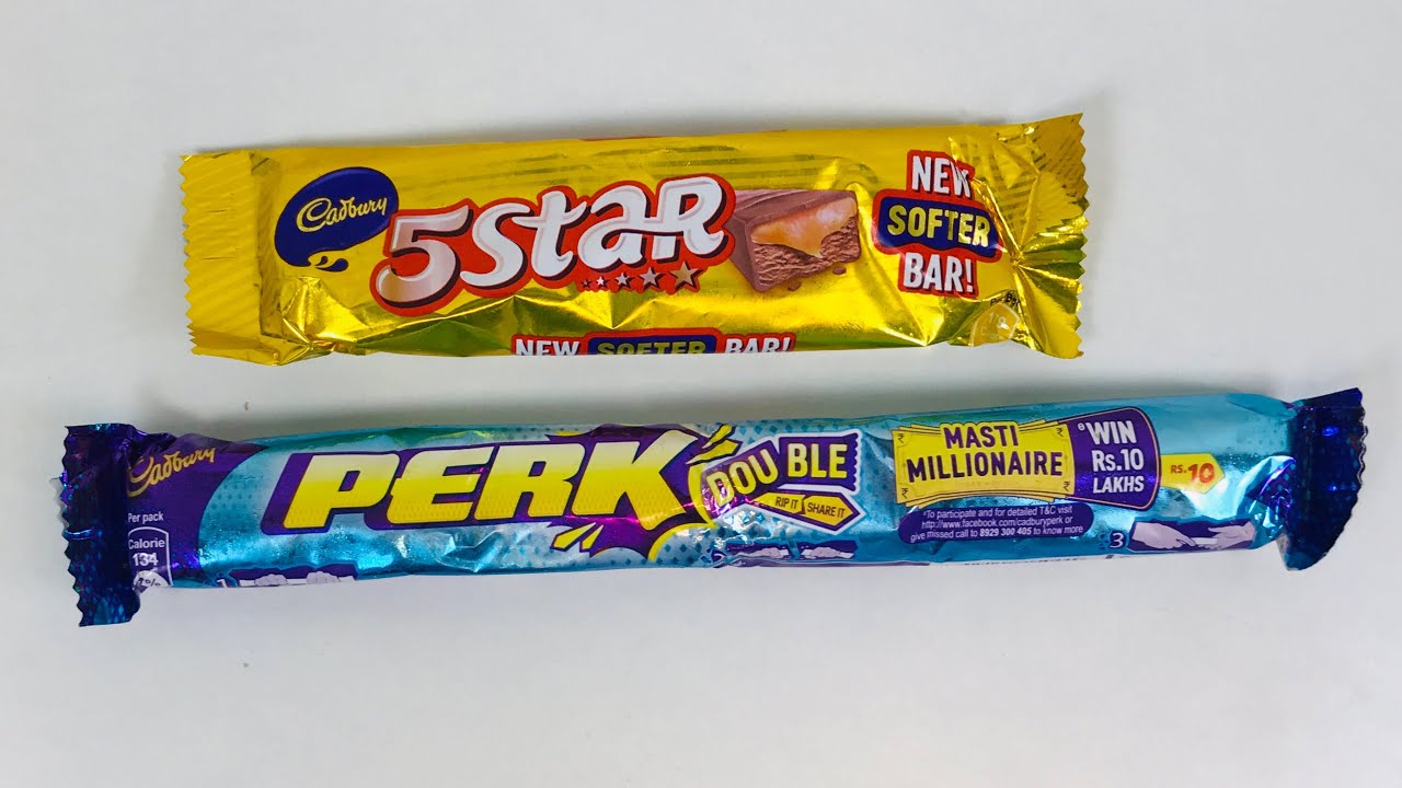 Cadbury 5 Star vs Perk Chocolate | Which is Best - YouTube