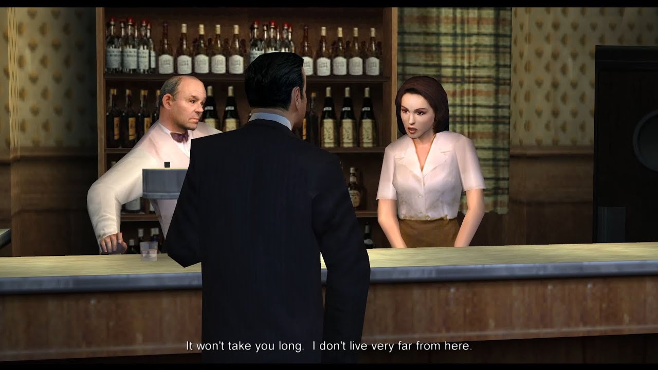 Mafia 1 (Classic) | Mission 07-01: Sarah - Salieri Bar (Gameplay) - YouTube