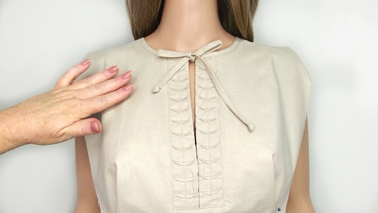 ️⭐5 Easy Steps to Make Perfect Placket Quickly and Easily/ Placket ...
