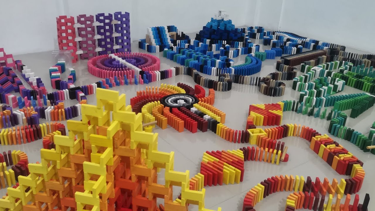 🌌 The Color Universe - Domino Color Project 36 (FINALE) - YouTube