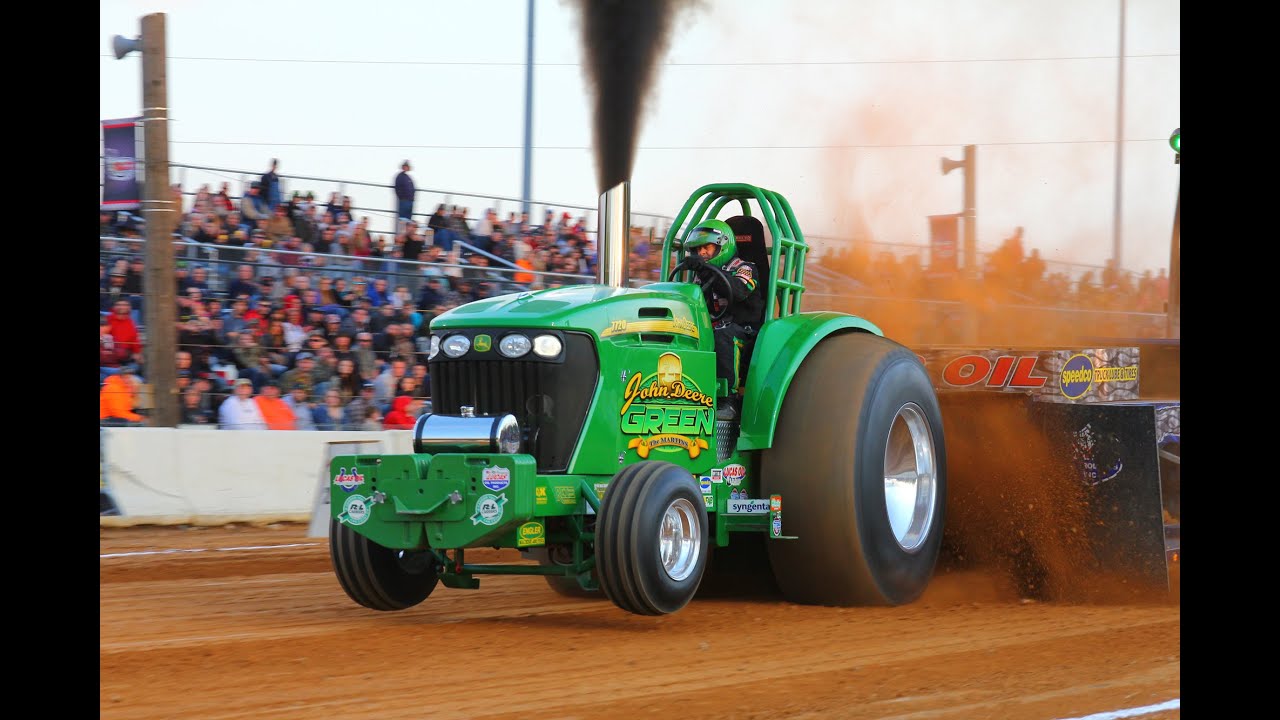 Monster Tractors Compete in an INSANE Pulling Competition - YouTube