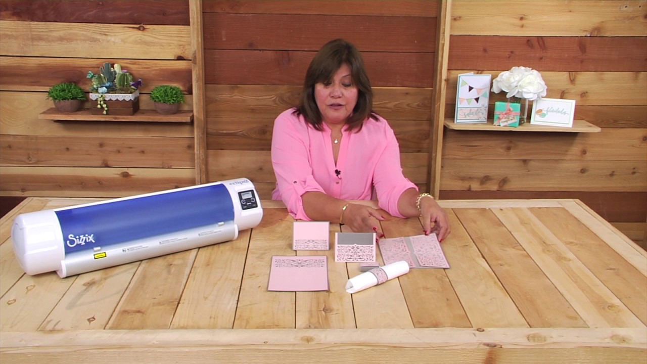 Invitaciones de Boda por Mmenos de $1 - Sizzix (Español) - YouTube