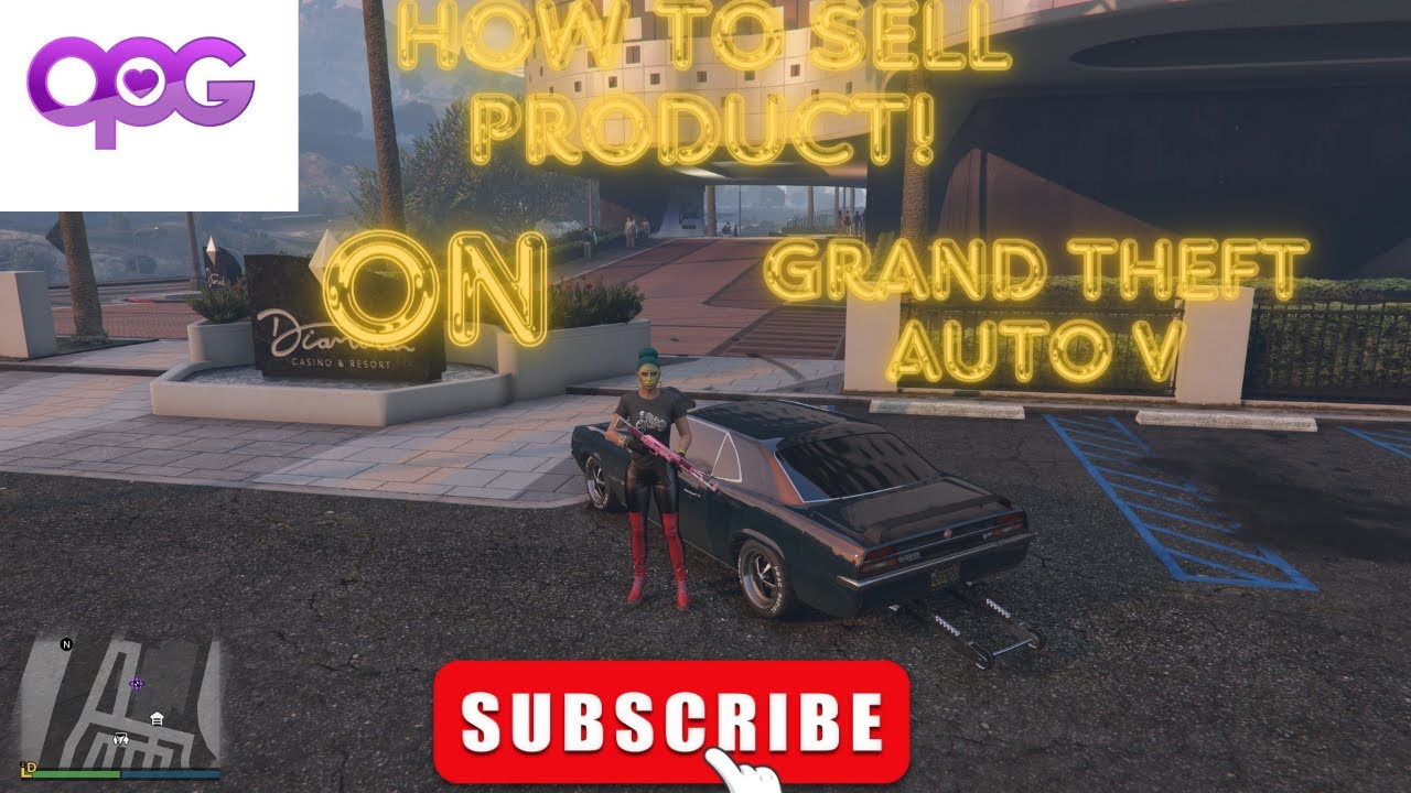 How to sell product on Gta V THE EASY WAY! - YouTube