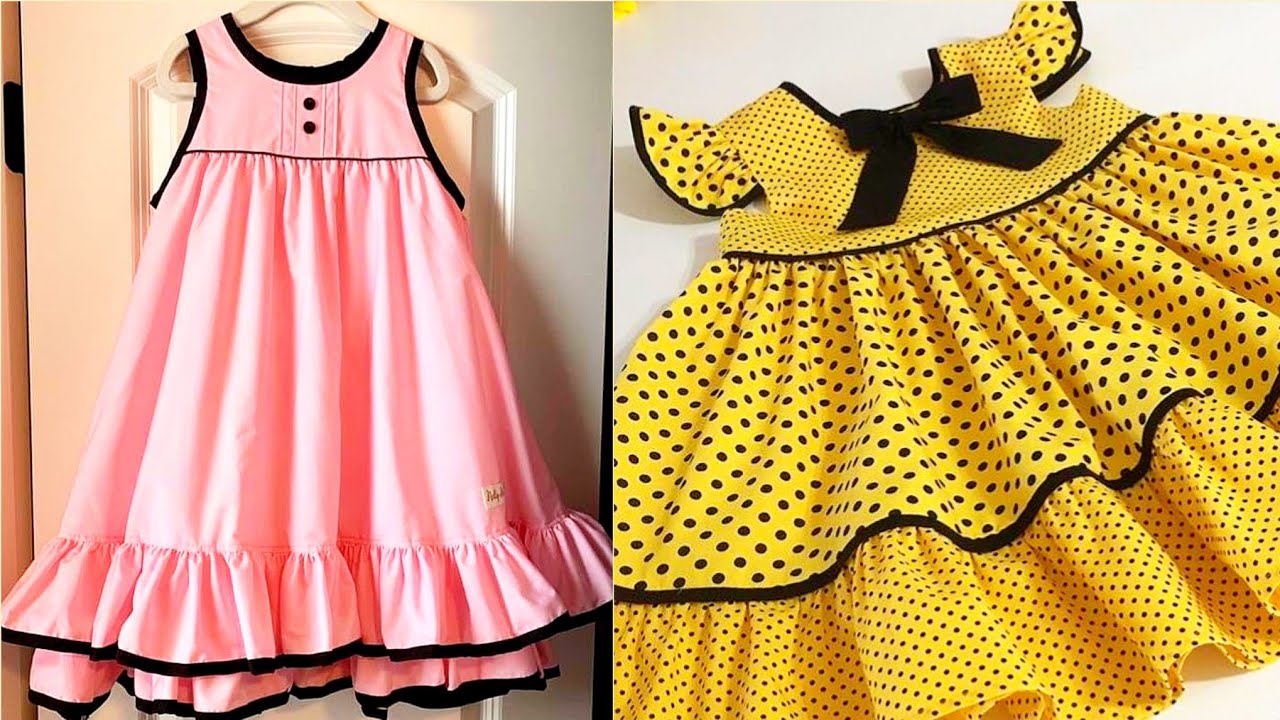 Best Designer Different Type Of Frock Design With Amazing Neck And ...