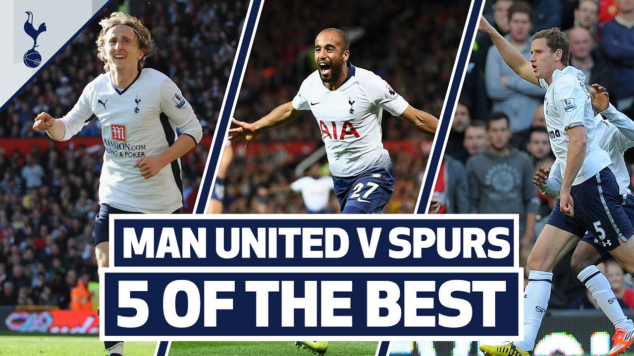 FIVE OF THE BEST | SPURS BEST GOALS AT OLD TRAFFORD | Lucas, Bale, Dele ...