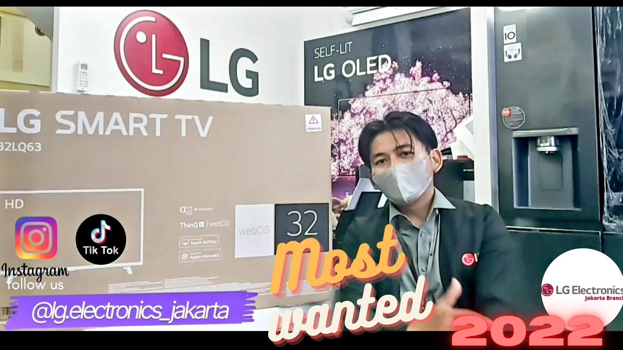 LG 32" Smart Tv 2022 "kecil tapi gak sombong" 32LQ630BPSA - YouTube