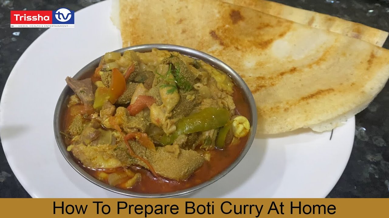 How To Prepare Boti Curry At Home - YouTube